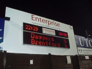 Michael Pilcher takes in a thriller at Dagenham - the92.net